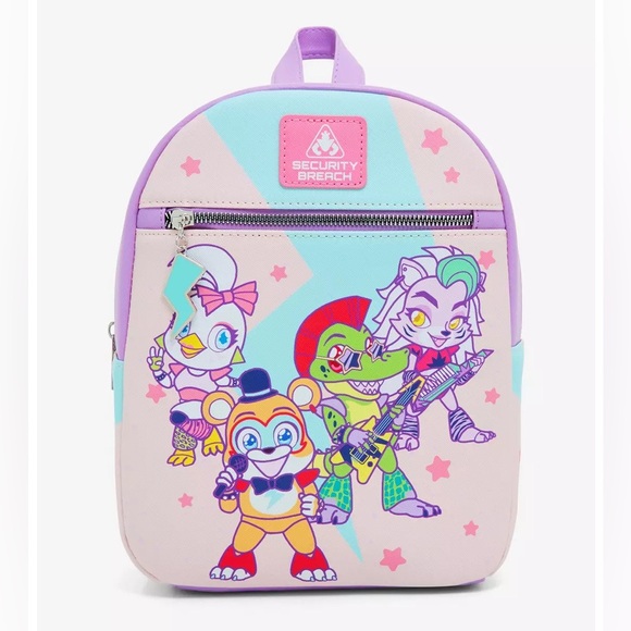 Bioworld | Bags | Fnaf Security Breach Chibi Mini Backpack | Poshmark